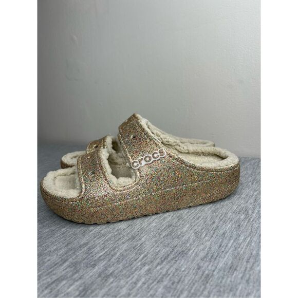 CROCS | Shoes | Crocswomens Cozy Solid Lined Clogs Size 7 | Poshmark